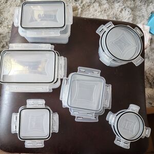 skroam | Kitchen | New Skroam 2 Pack Airtight Food Storage Containers ...